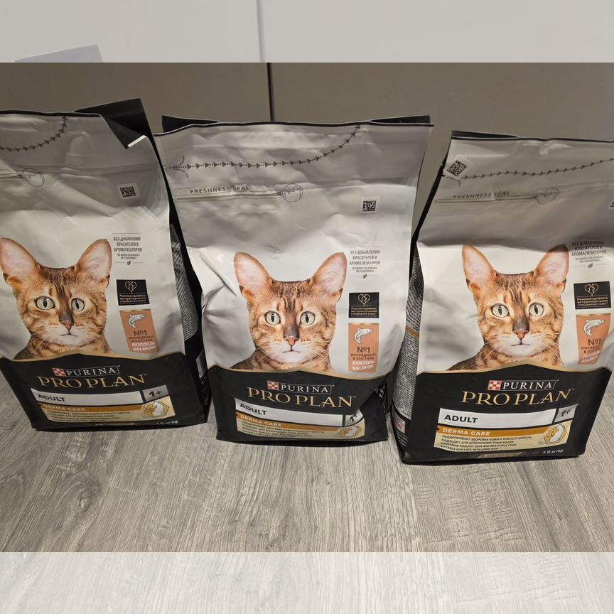 Корм ProPlan Adult Derma Care лосось 1.5кг