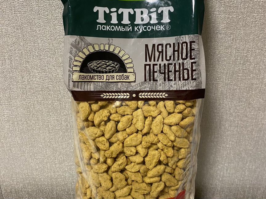 Лакомство для собак мясное печенье