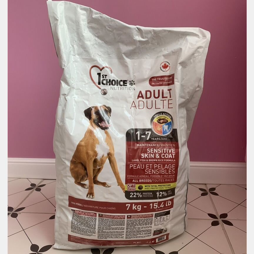 Корм для собак 1st Choice Adult Sensitive