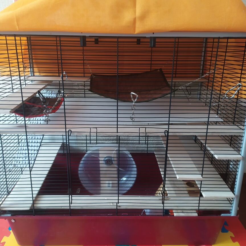 Огромная клетка для грызунов