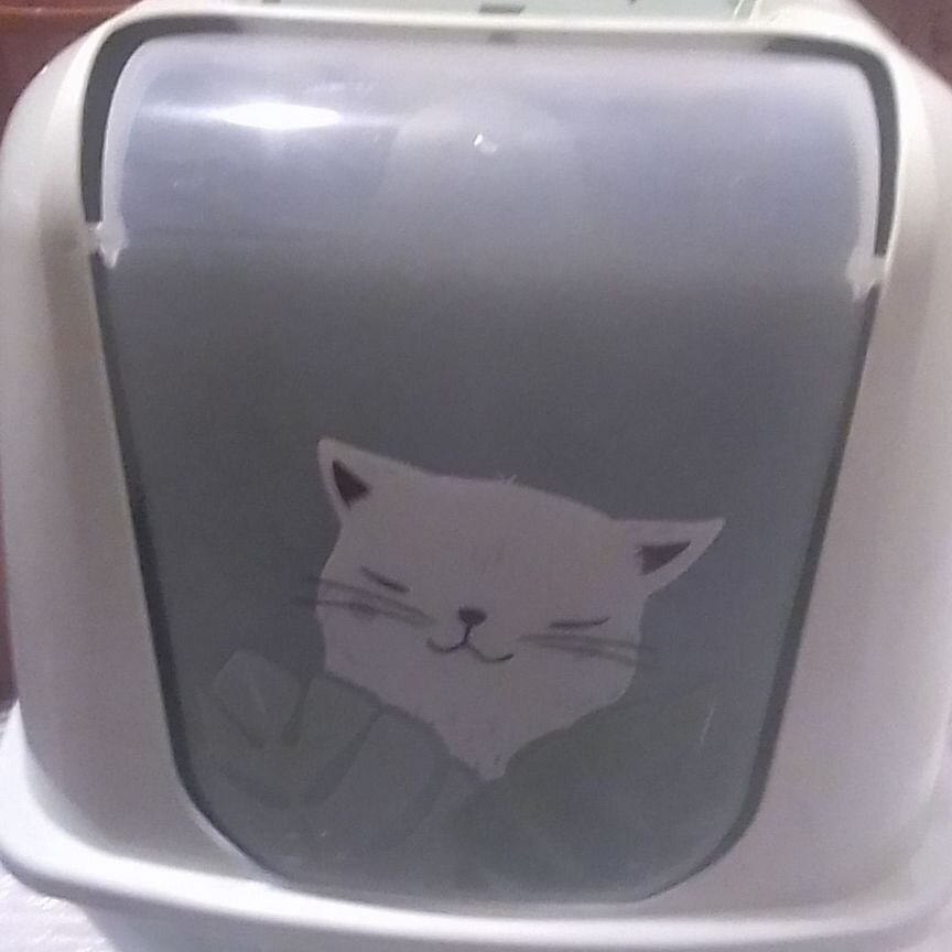 Кошачий домик туалет