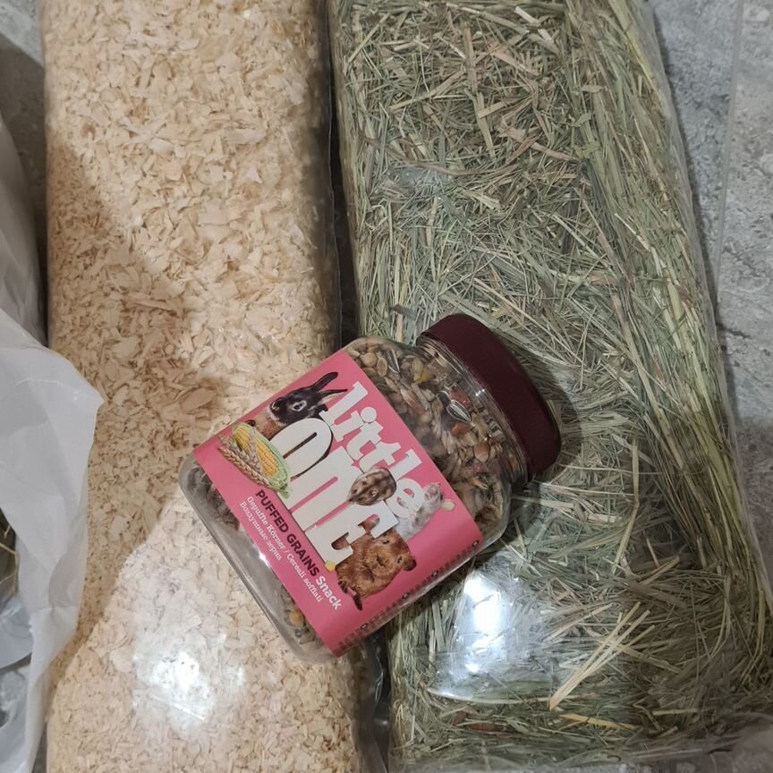 Сено и корм для морской свинки