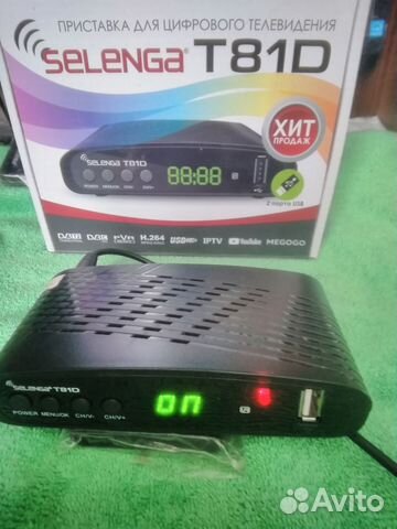 Ресивер "Selenga T81D" Цифровая тв приставка купить в Санкт-Петербурге ...