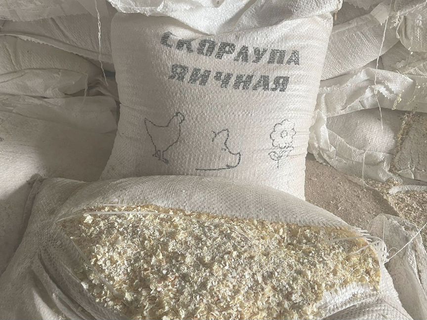 Скорлупа яичная на корм, подкормку, опт