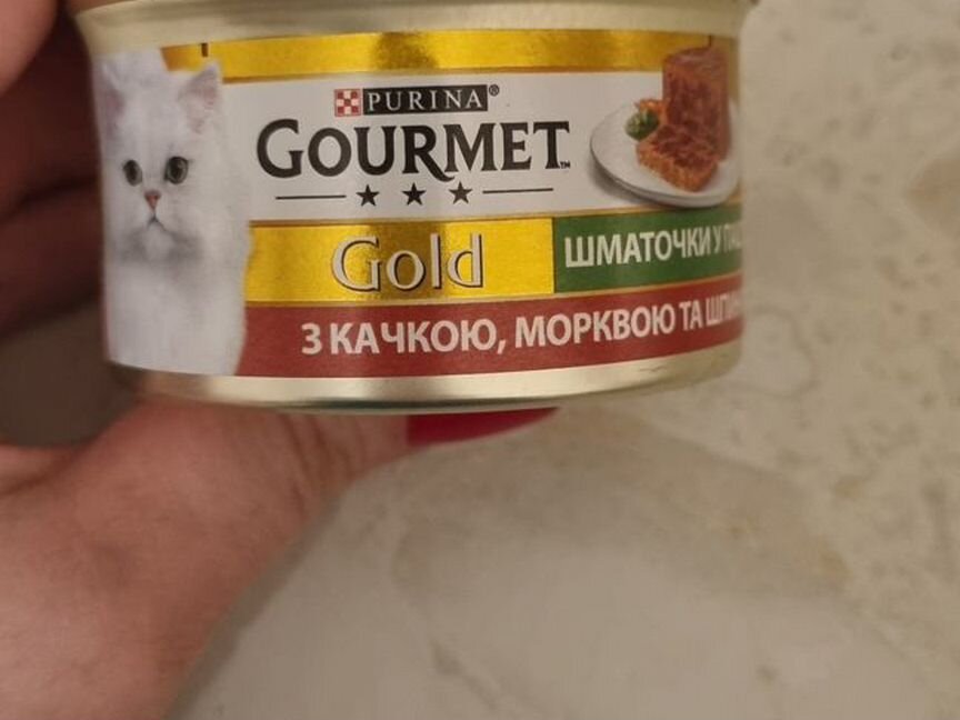 Корм Гурме утка, морковка, шпинат