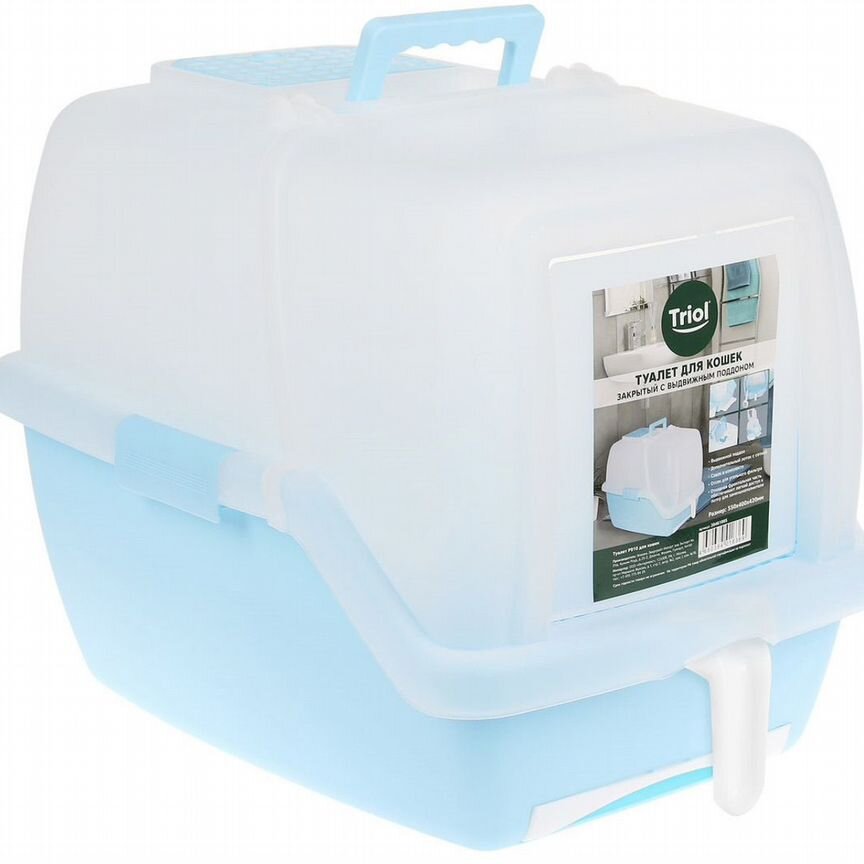 Лоток для кошек Triol P910, 55 х 40 х 42 см