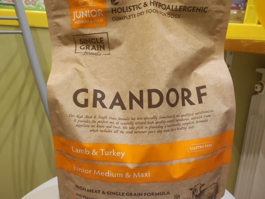 Корм для собак grandorf