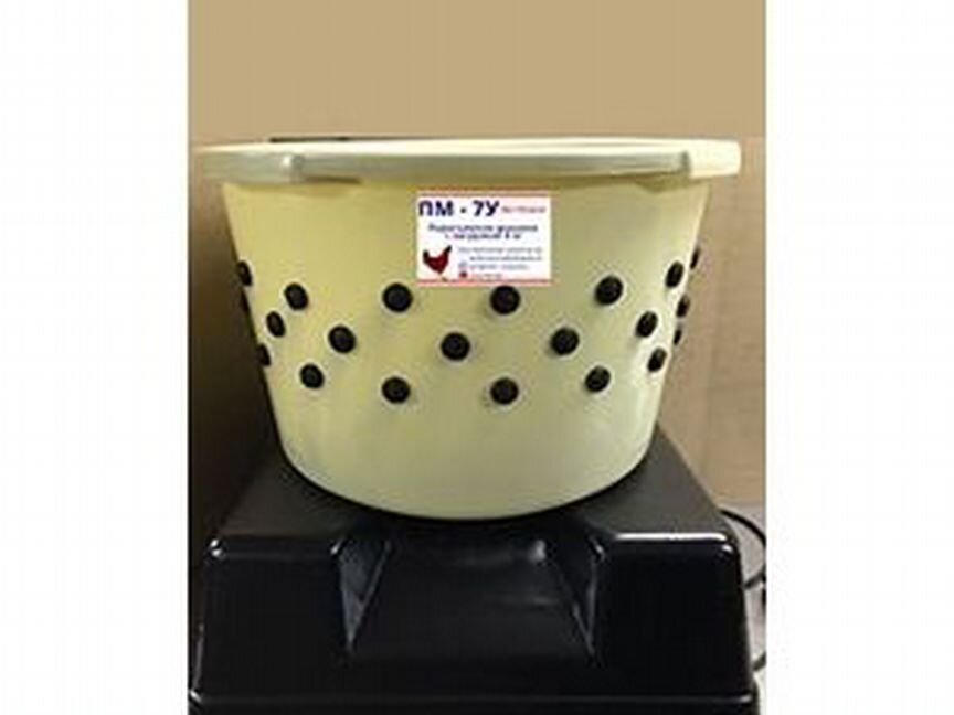 Перосъемная машина пм-7У до 8кг загрузка