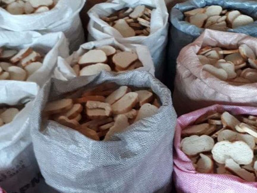 Сухари для животных