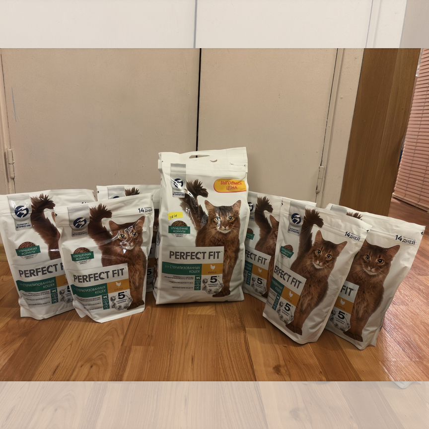 Сухой корм для стерилизованных кошек Perfect fit