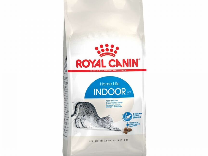 Сухой корм для кошек Royal Canin Indoor 27 (10кг)