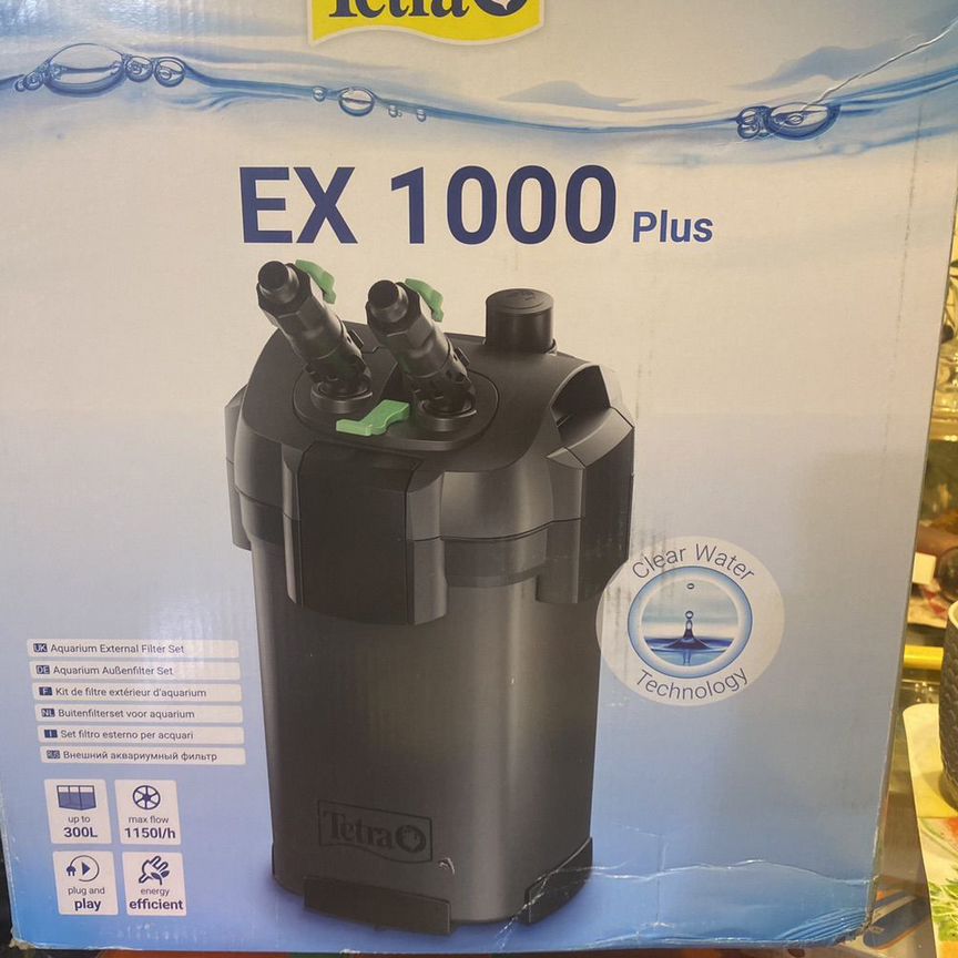 Внешний фильтр tetra ex 1000 plus