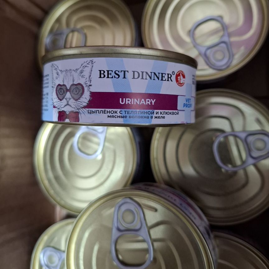 Корм уринари для кошек Best Dinner