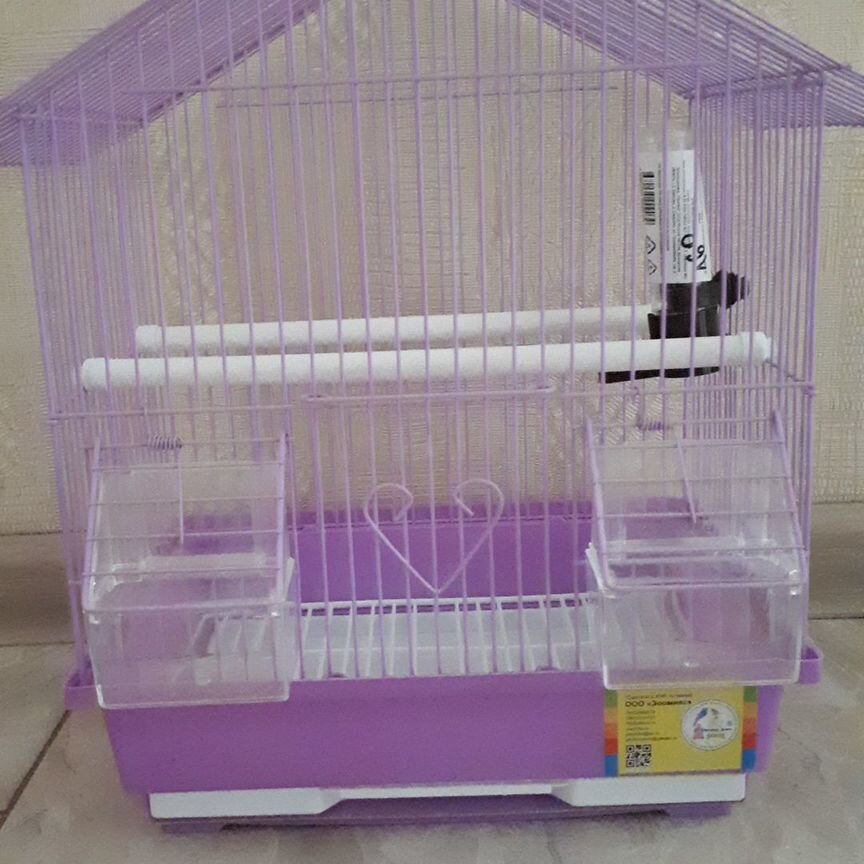 Клетка для волнистого попугая,новая