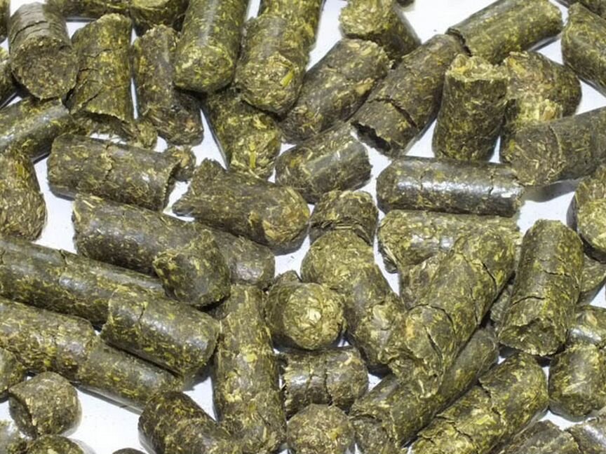 Сено гранулиров.,витаминно-травяная мука(эспарцет)