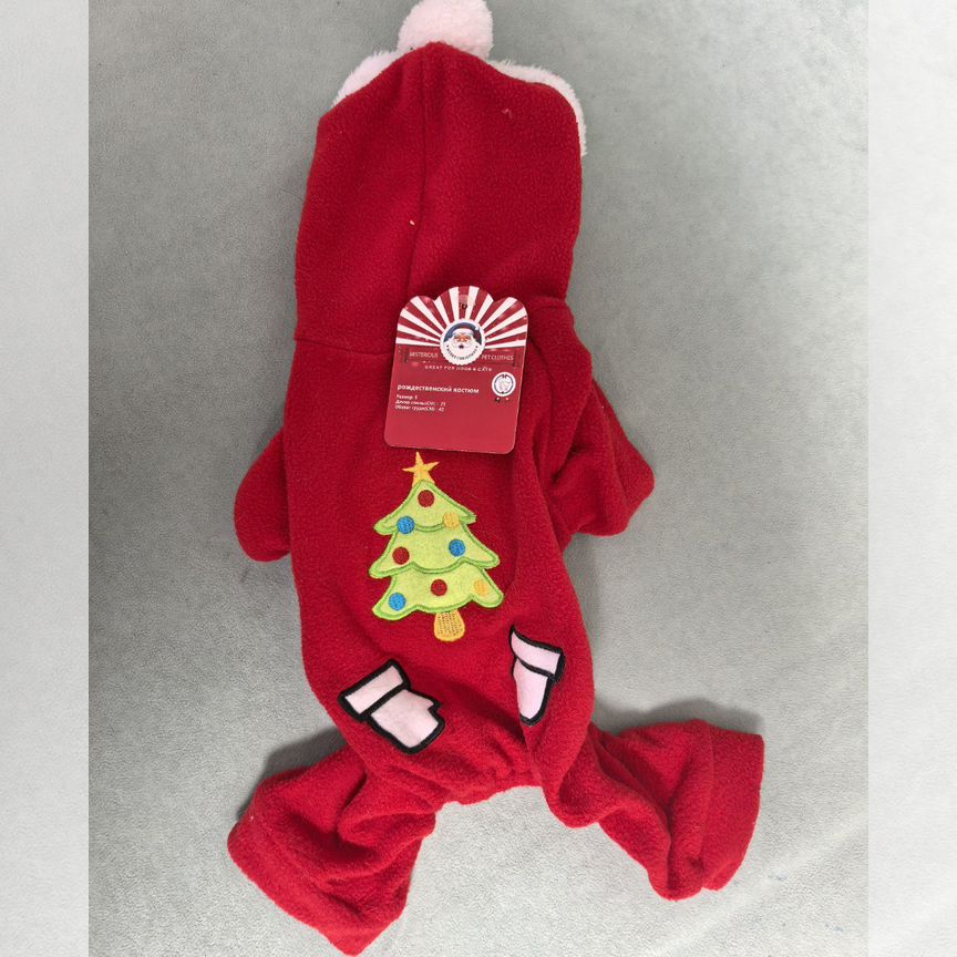 Новогодний комбинезон для собачки