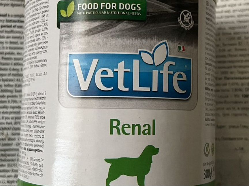 Корм для собак Farmina Genius Vetlife Renal