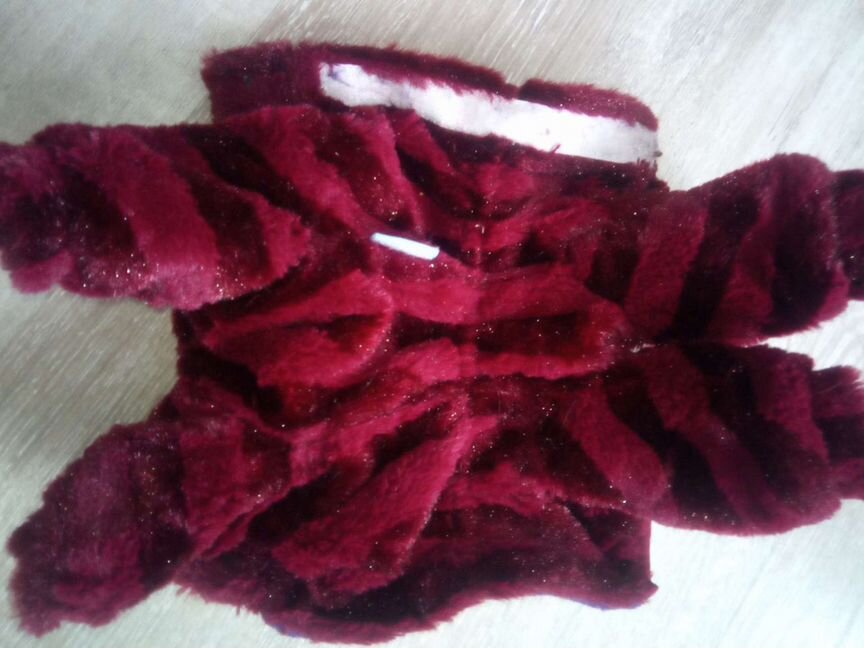 Шубка двухстороняя для маленькой собачки