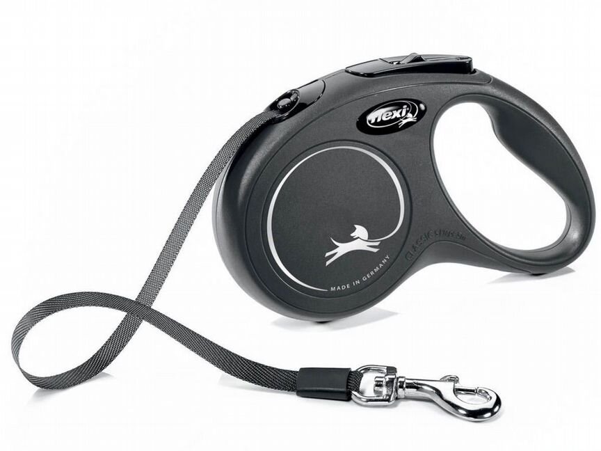 Поводок Flexi Classic Compact S до 15 кг 5м