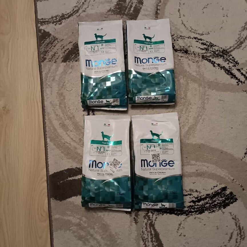 Monge (Монж)сухой корм для кошек Hairball