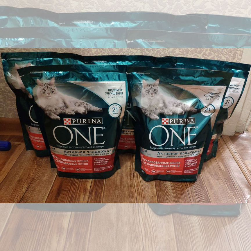 Корм для кошек Purina one 750г