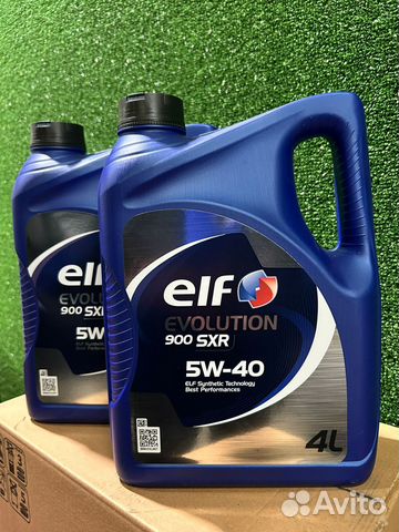 Моторное масло Elf Evolution 900 SXR 5w40 4л купить в Москве | Авито