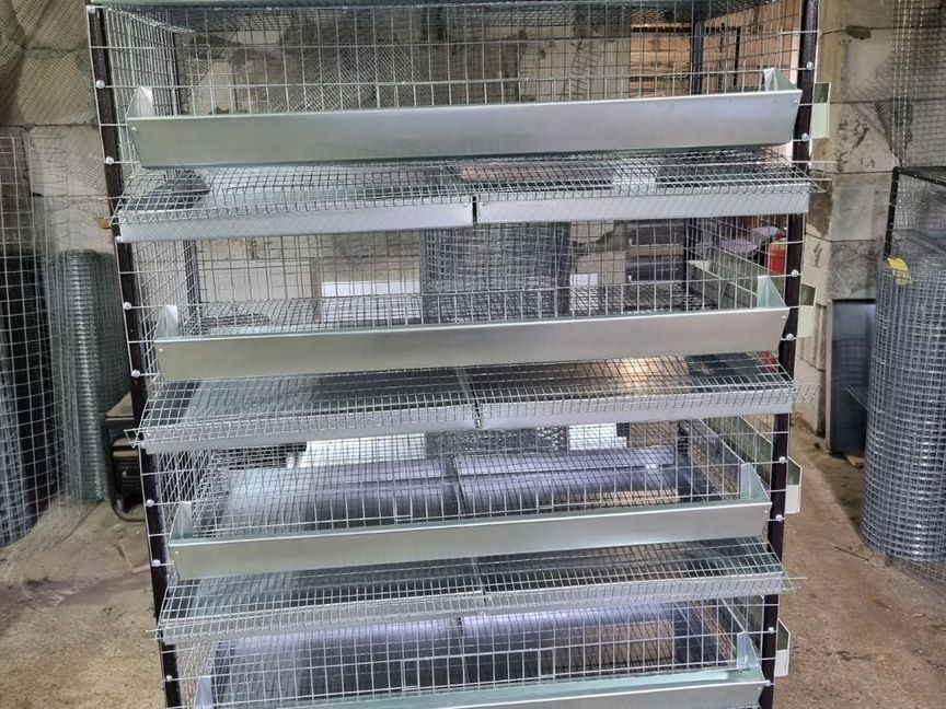 Клетки для перепелов на 250 голов