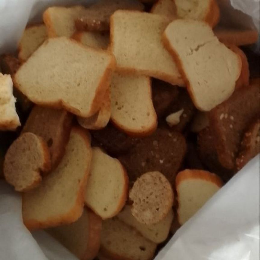 Сухари для животных