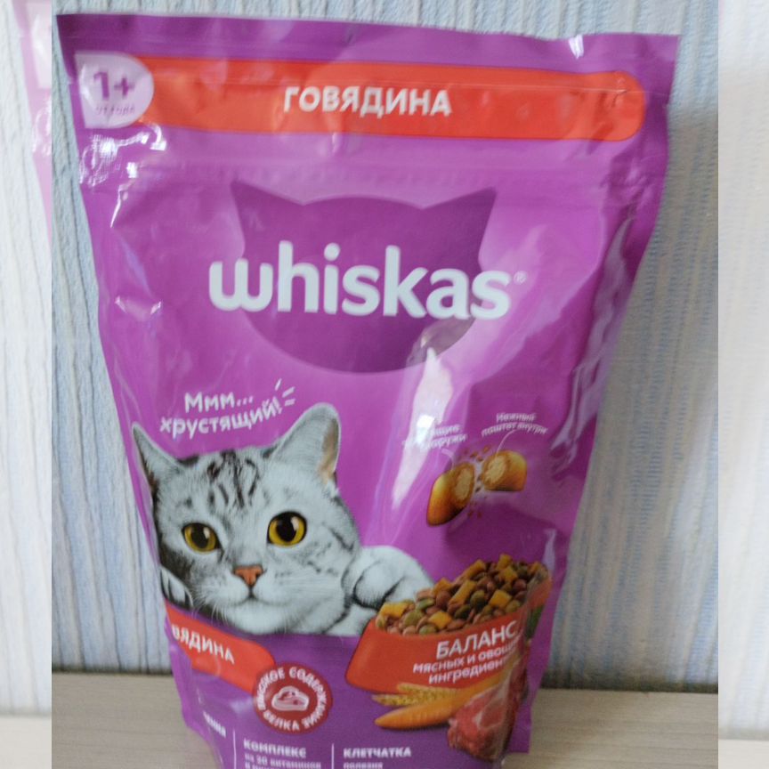 Корм для кошек whiskas