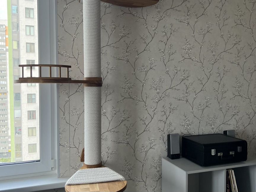 Настенный домик когтеточка Catsby Family wall