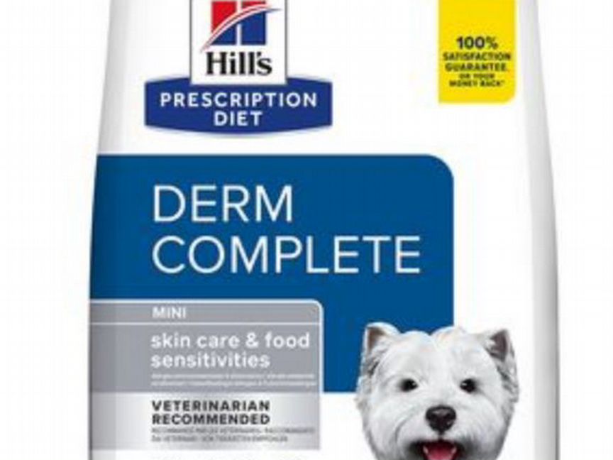 Корм для собак Hill's Prescription Diet Derm Compl