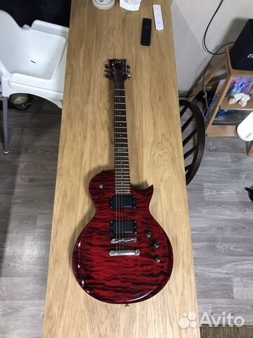 Электрогитара ESP LTD EC-100QM купить в Красноярске | Хобби и отдых | Авито