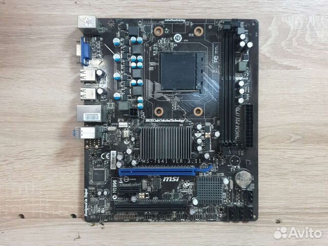 Материнская плата MSI MS-7641 AM3+ с дефектом купить в Краснодаре ...