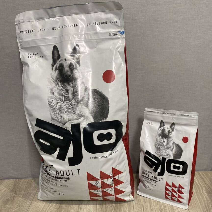 Сухой корм для собак ajo
