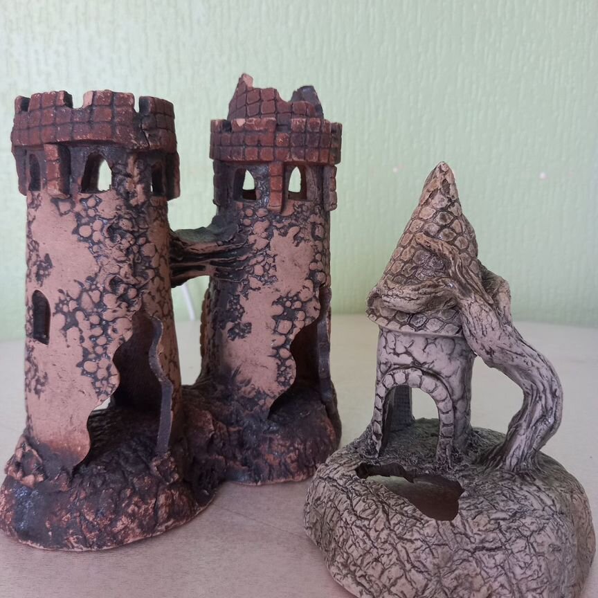 Декор Башня для аквариума