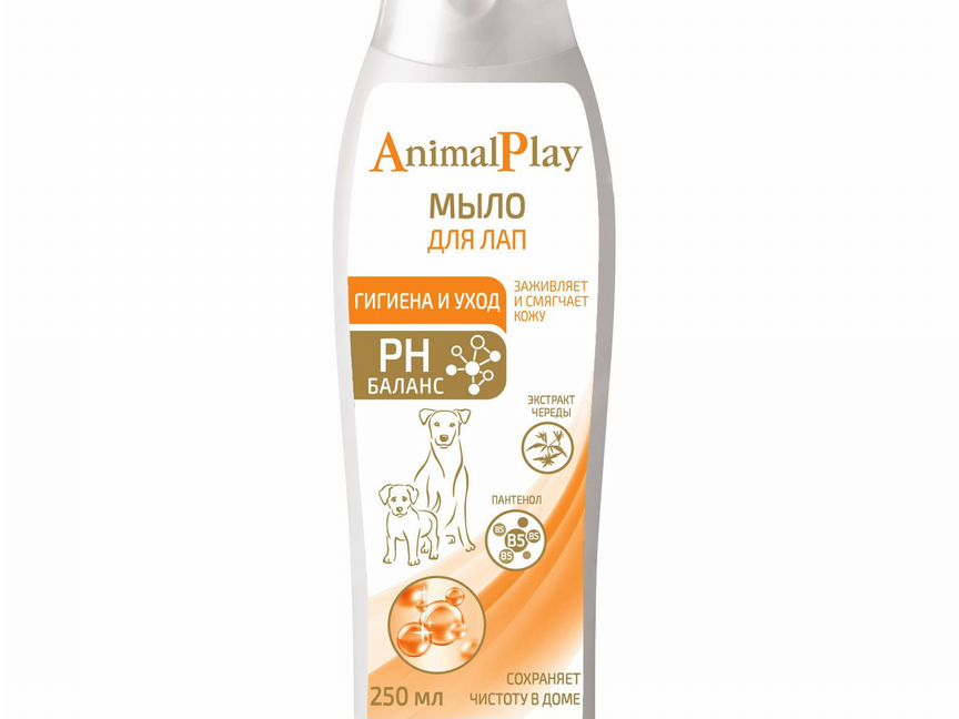 Жидкое мыло Animal Play для лап 250мл