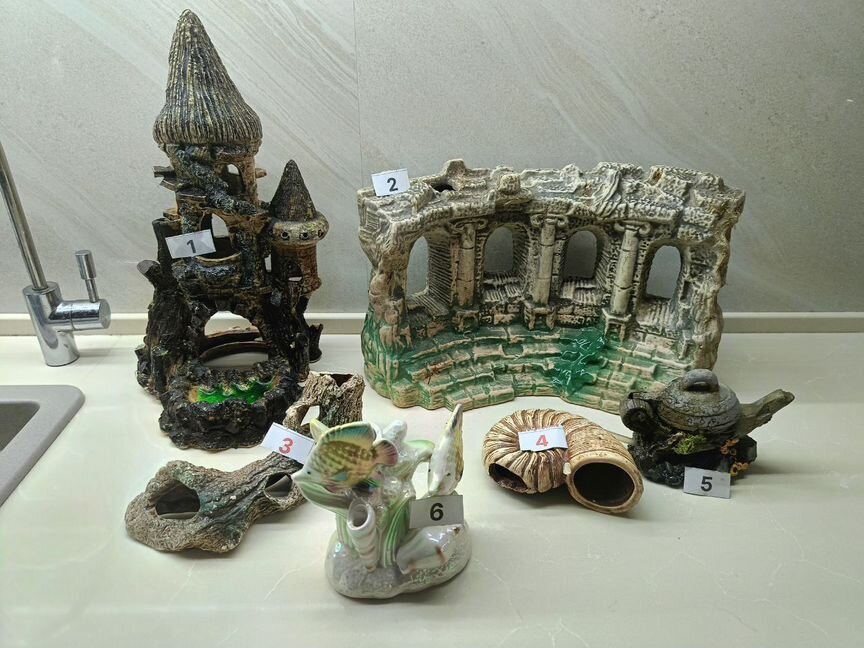 Декорации для аквариума