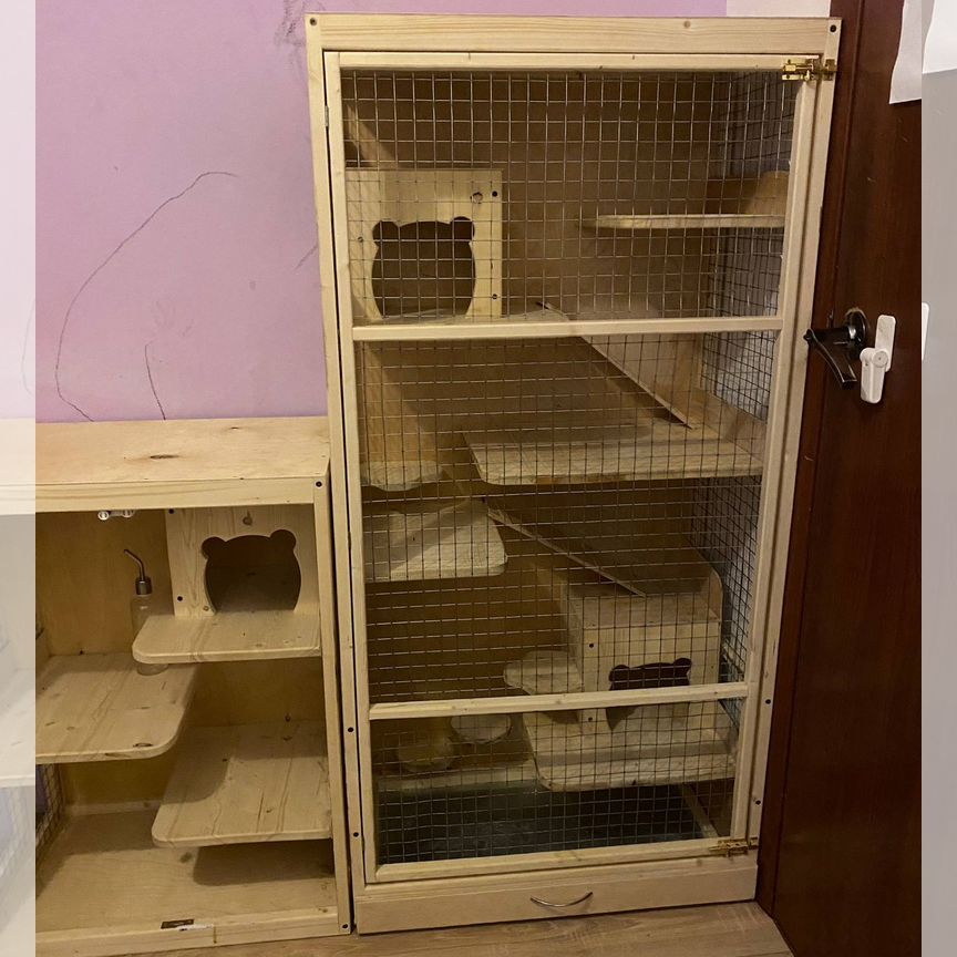 Клетка для грызунов большая