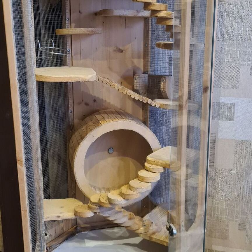 Витрина для шиншилл