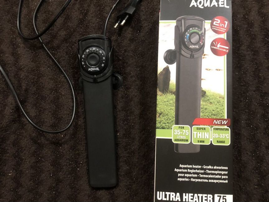 Нагреватель aquael ultra heater 75W