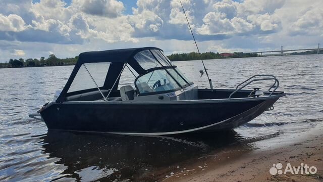 Катер volzhanka 46 fish +мотором Honda 50 купить в Дмитрове | Транспорт ...