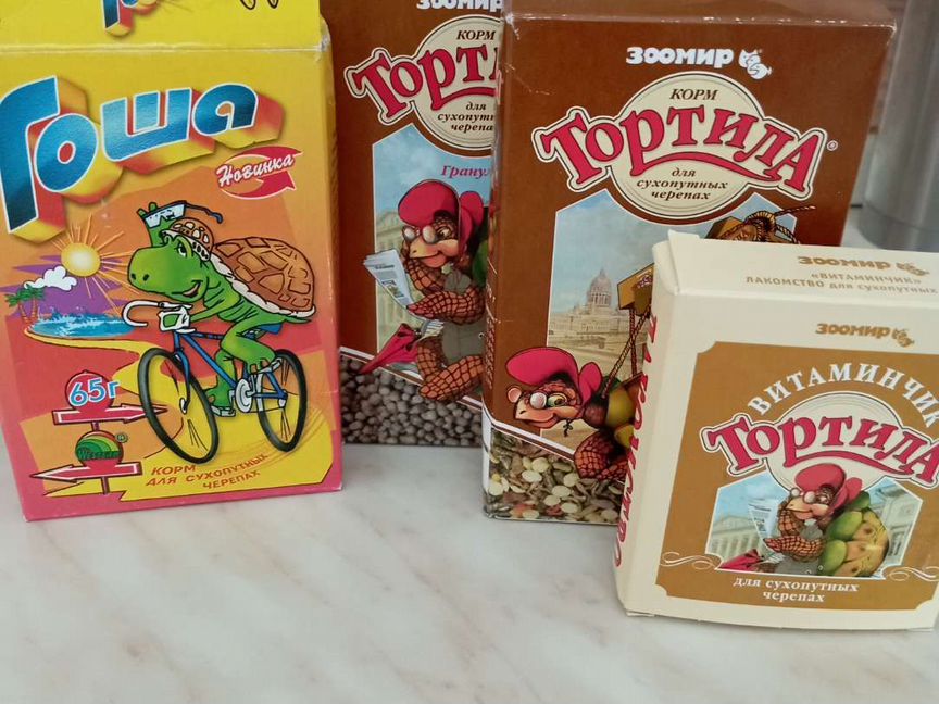 Корм для сухопутных черепах