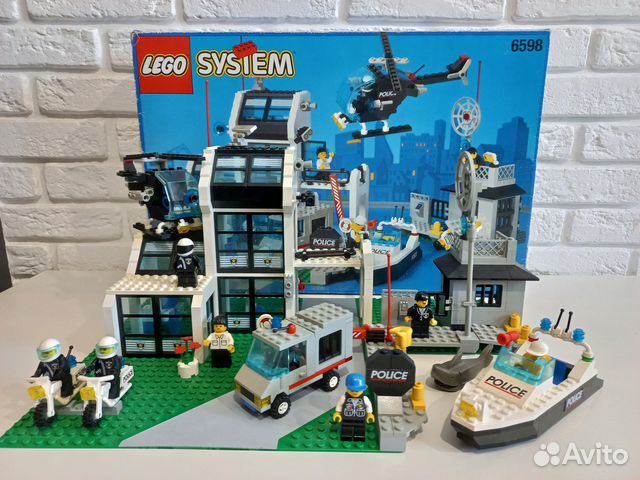 Lego System 6598 Metro PD Station купить в Барнауле | Хобби и отдых | Авито