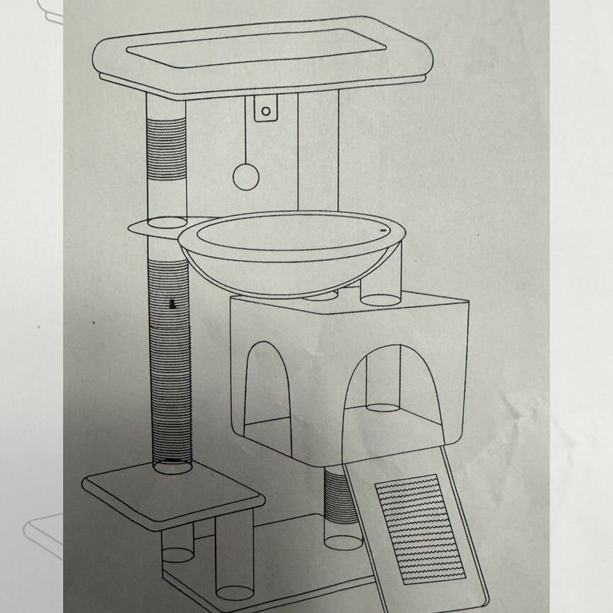 Кошачий комплекс для кошки