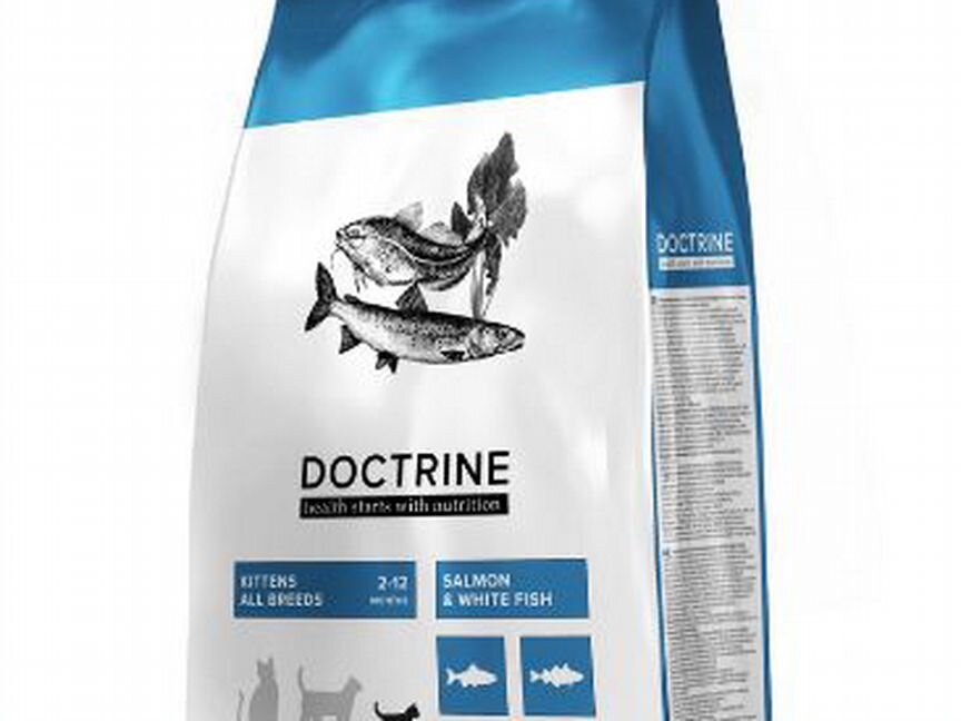 Корм Doctrine(Доктрин) для кошек (4 вида) 10 кг