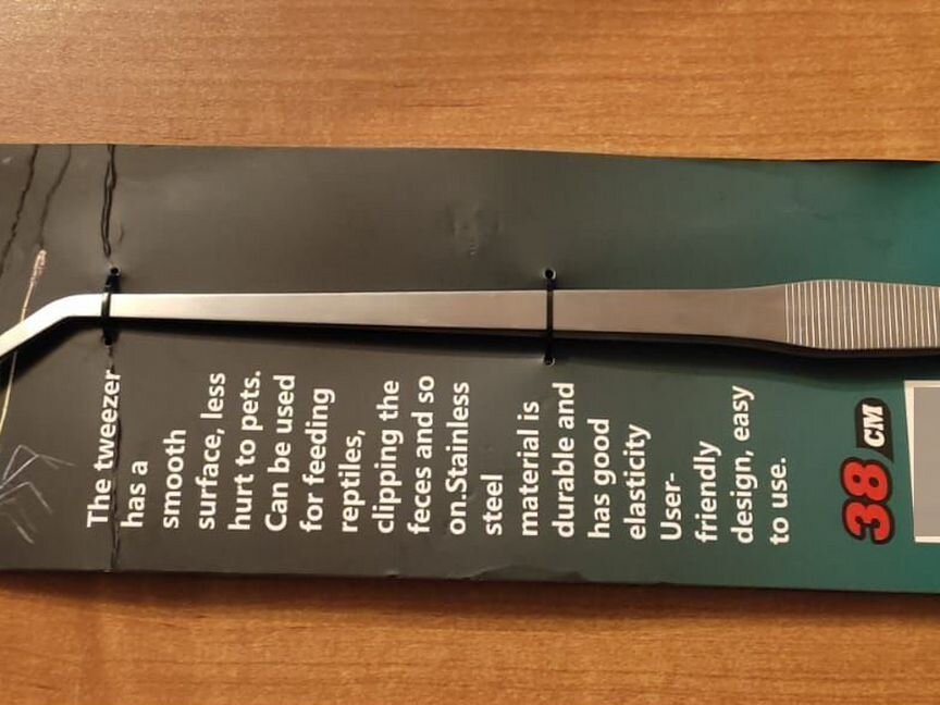 Пинцет для кормления рептилий