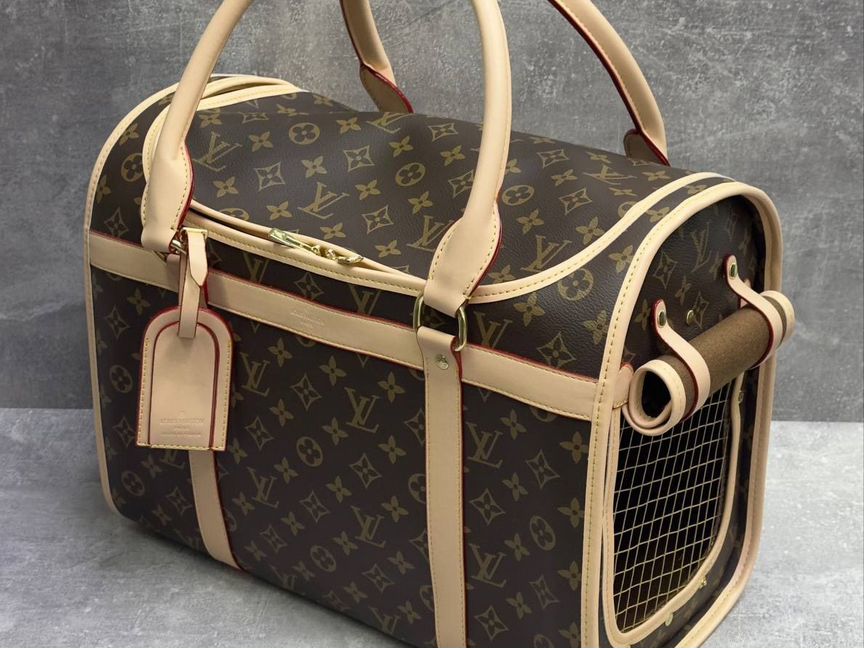 Сумка переноска для животных Louis vuitton