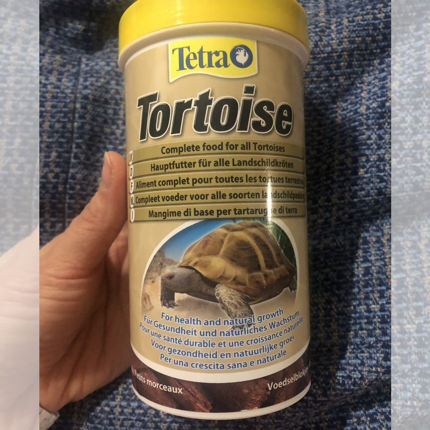 Корм для сухопутных черепах Tetra tortoise 500мл