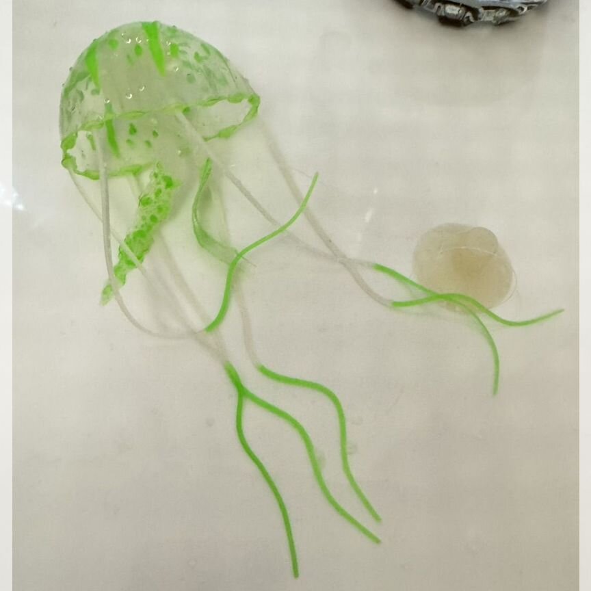 Медуза силиконовая для аквариума