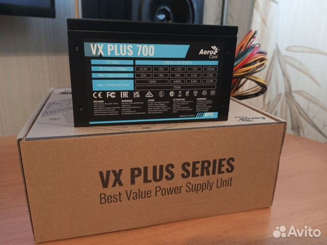 Aerocool VX plus 700 блок питания 700w купить в Санкт-Петербурге | Электроника | Авито